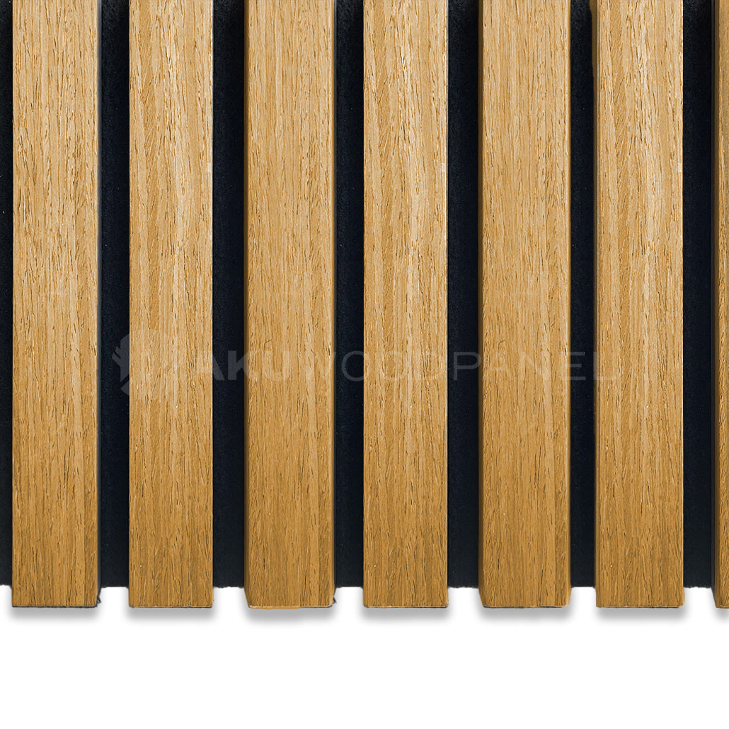 Akustikpaneele Rustikale Eiche - 240 x 60 cm – Aku Woodpanel DE