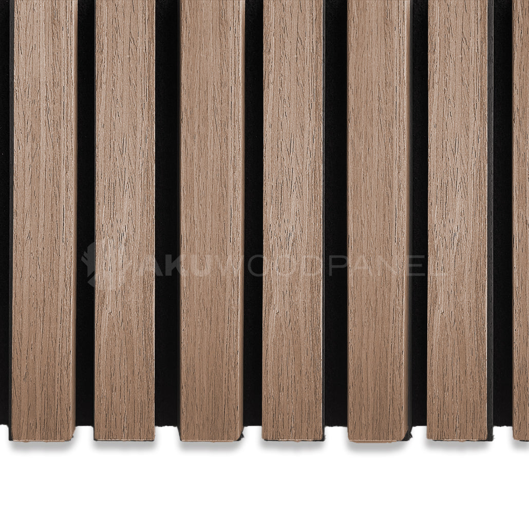 Akustikpaneele Mokka - 300 x 60 cm – Aku Woodpanel DE